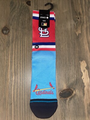 Stance St Louis Cardinals Cooperstown Collection Crew Socks MLB SZ ...