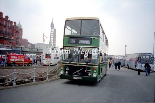 SOUTH YORKSHIRE TRANSPORT BLACK PRINCE MORLEY AILSA BUS 380 35mm ...