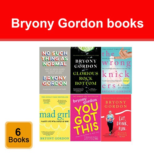 Bryony Gordon 6 Books Collection Set No Such Thing as Normal, You Got ...