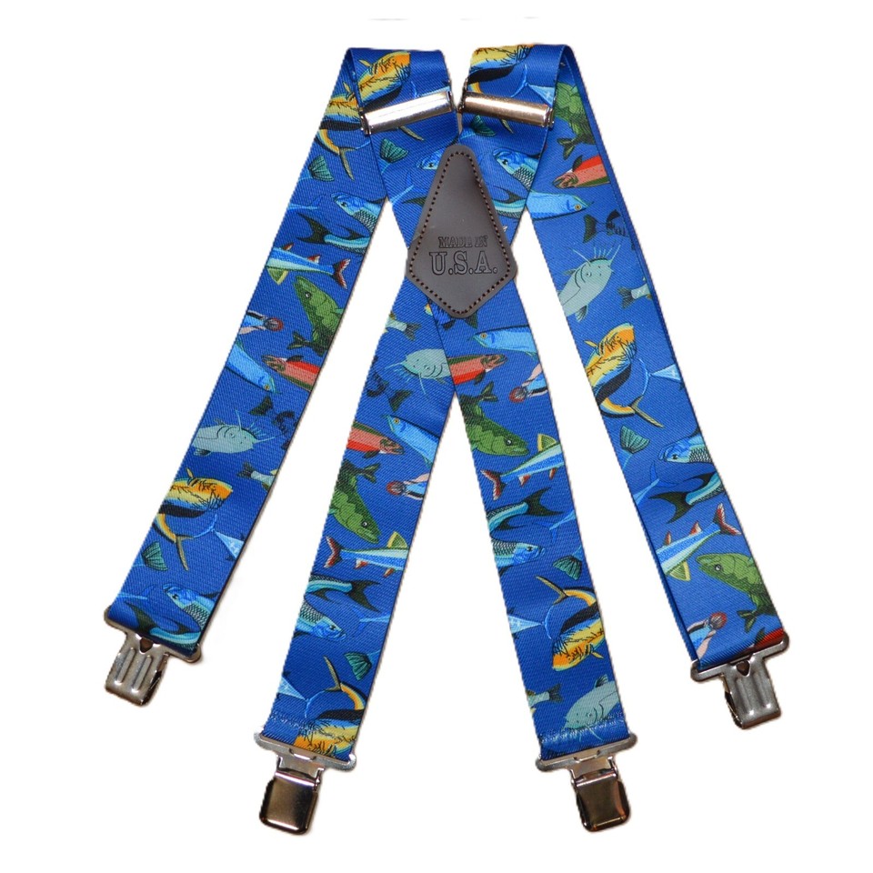 Men's Work Trouser Braces 2" Wide Heavy 50+ Designs - One Size Fits All ...