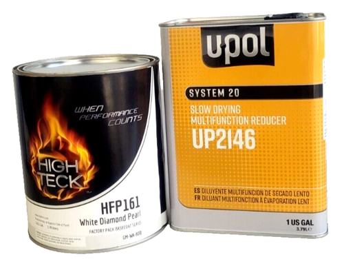 White Diamond Pearl Basecoat Paint GM WA800J HIGH TECK HFP161 & Slow ...