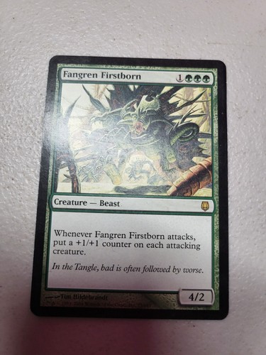 1x Magic the Gathering MTG Fangren Firstborn (75) Darksteel LP Free ...