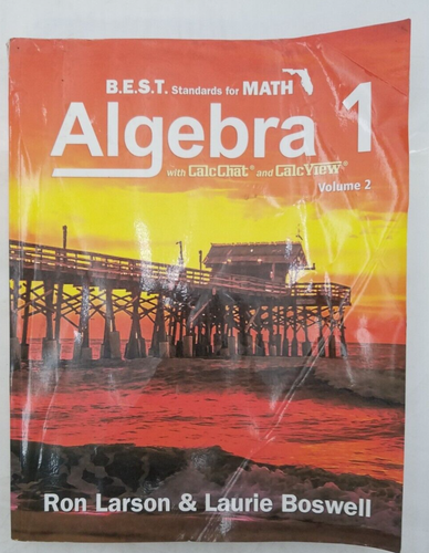 Florida B.E.S.T. Standards for Math Algebra 1 W/CalcChat & CalcView ...