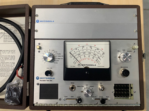 NEW Motorola Portable Test Set S1056B 57A/58A/59A Untested In Original ...