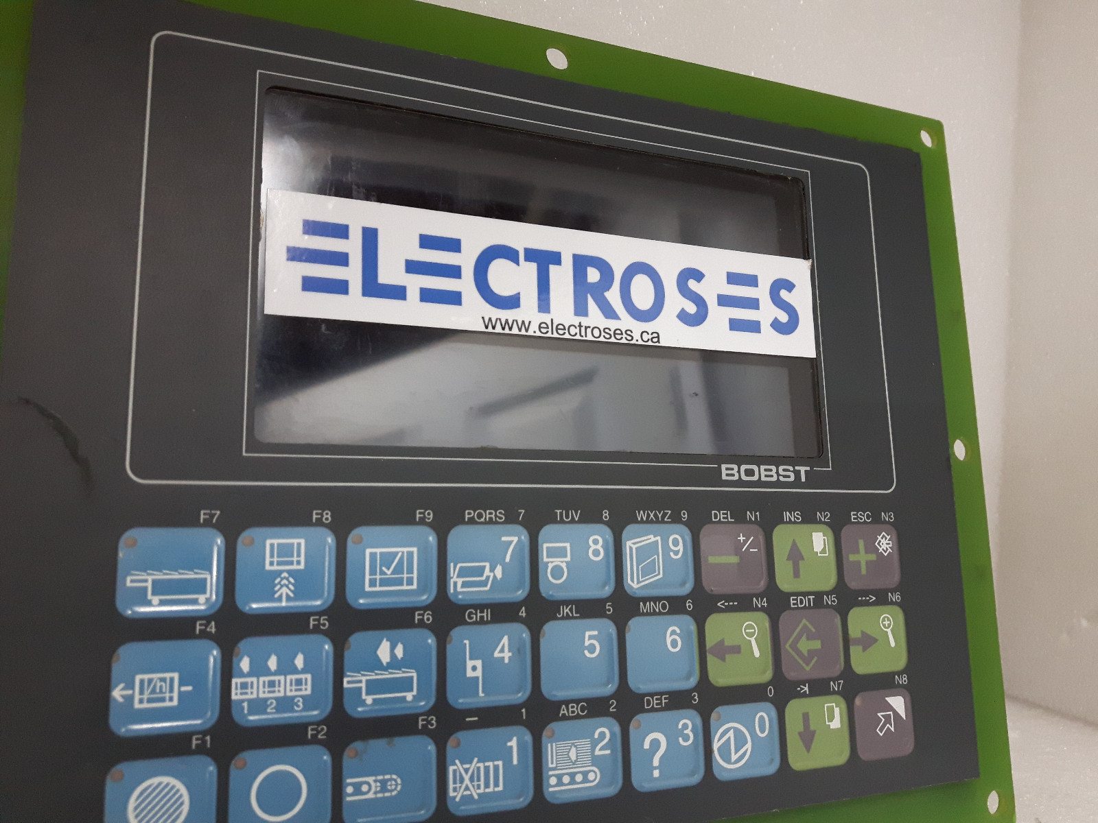 bobst cube monitor screen 734GY 234IU 741RQ 738CT 738CV SAME DAY REPAIR ...