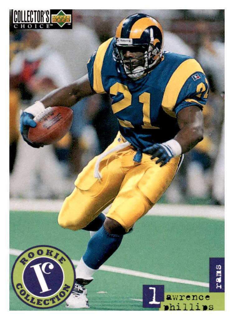 1996 Collector's Choice Update Lawrence Phillips U25 | eBay