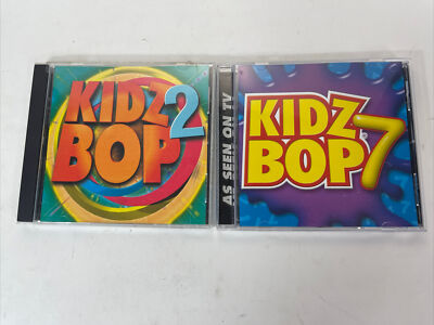 Kidz Bop 2 & Kidz Bop 7 Popular Music From 2002 & 2004 Made By Kidz Bop ...