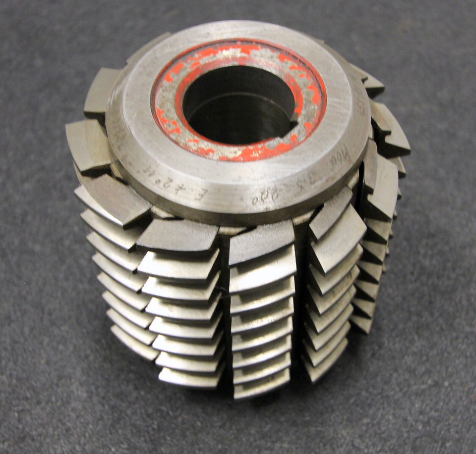SAAZOR Stollenwälzfräser involute spline hob Fertigfräser m= 3,5mm BP I ...