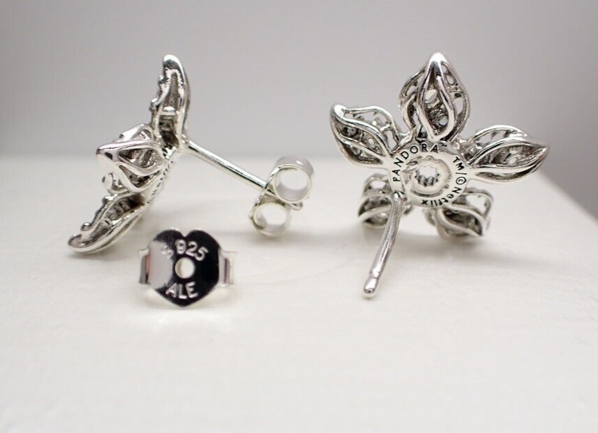 Authentic Pandora #293573C01 Stranger Things Demogorgon Stud Earrings ...