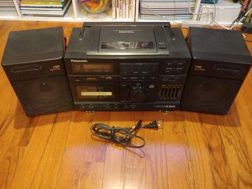 Panasonic RX-DS620 Portable Stereo Component CD System AM/FM Radio ...