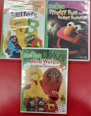 Learning About Letters DVD 2009 Sesame Street + 2 More NEW DVDS | eBay