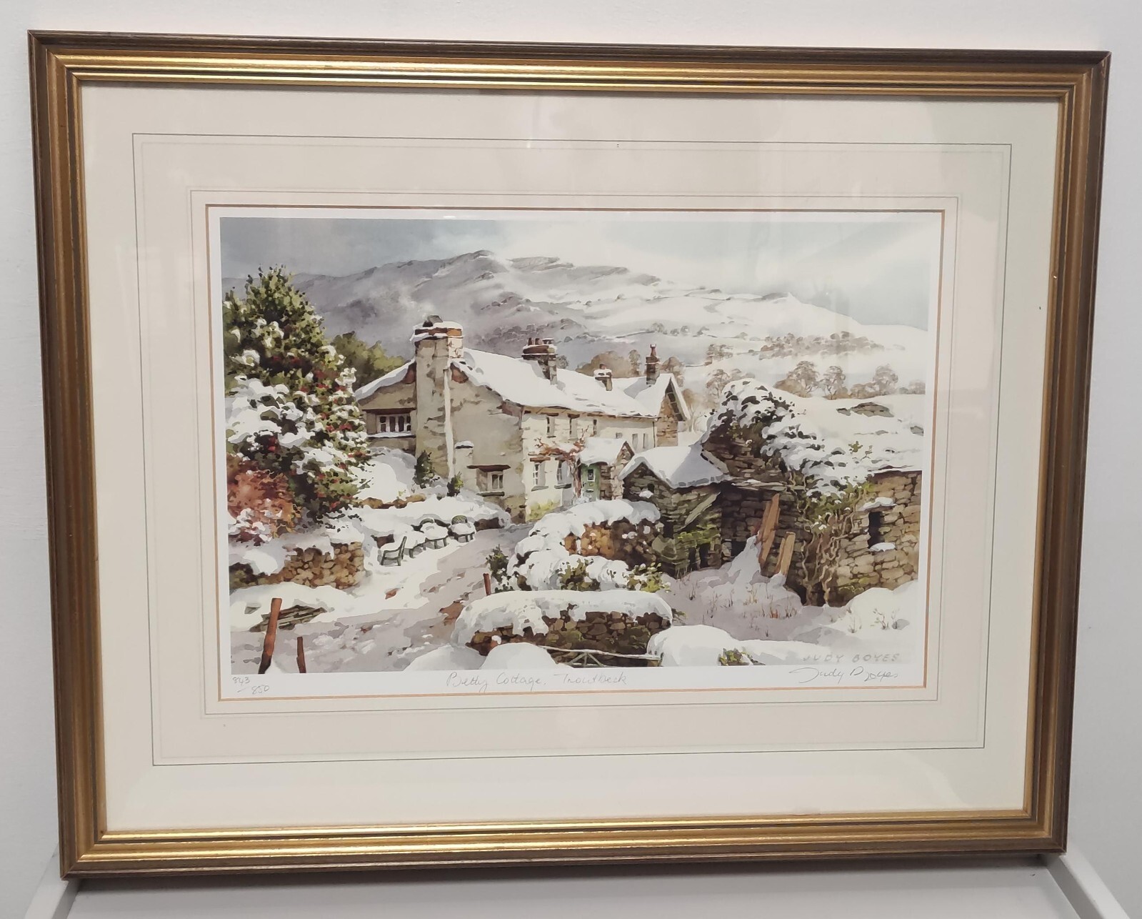 JUDY BOYES Original Prints Signed Framed, Various Designes Please ...