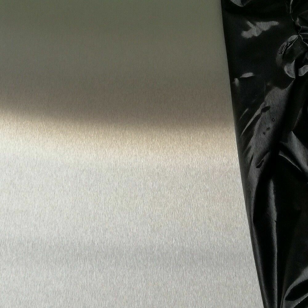 Edelstahl Blech geschliffen rostfrei Blechstreifen 0,8mm K240 ...