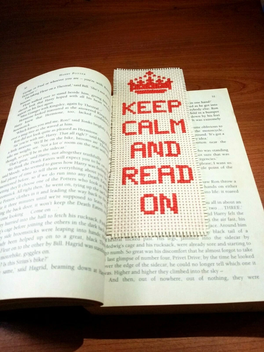 Keep Calm And Read Bookmark