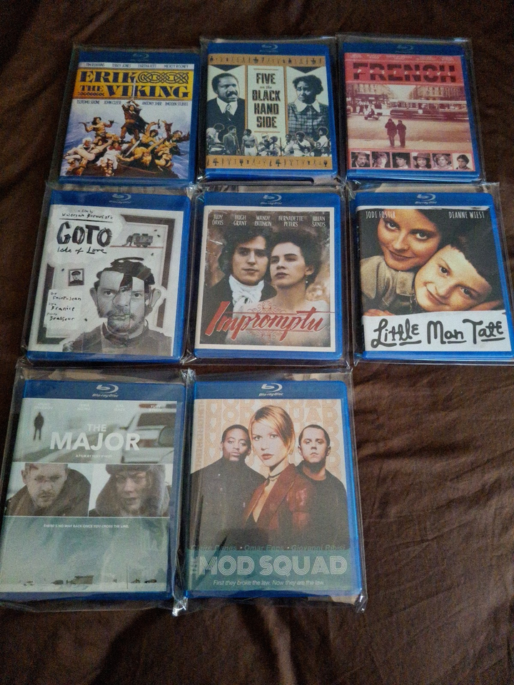 Olive Films 24 OOP Blu-ray Lot (Erik The Viking,Impromptu, Mod Squad, +) | eBay