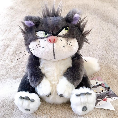 Lucifer Sitting Plush Keychain Cat Day2023 Cinderella | eBay