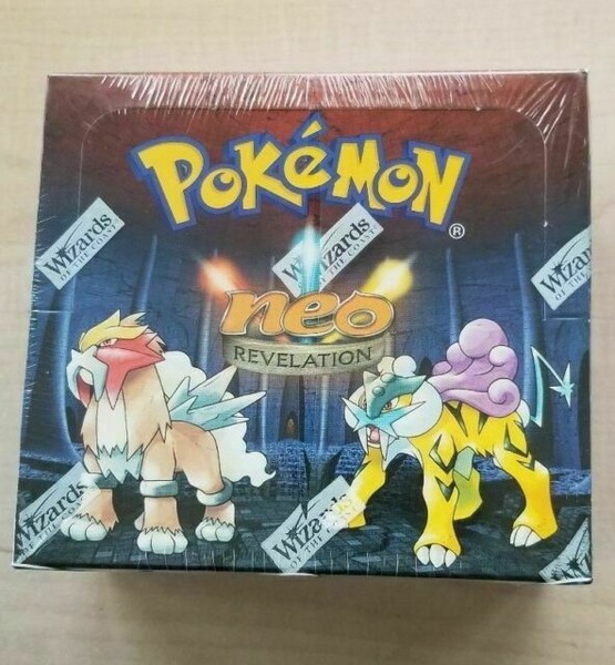 Wizards of the Coast Pokemon TCG Neo Revelation Booster Box - 36 Packs ...