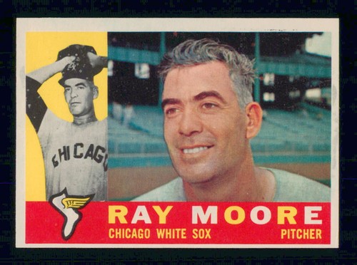 1960 TOPPS BASEBALL # 447 RAY MOORE 12568 | eBay