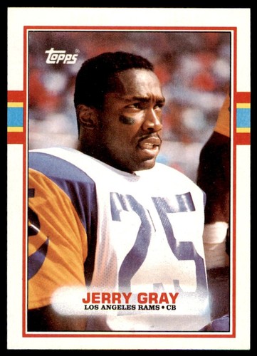 1989 Topps Jerry Gray Los Angeles Rams #131 | eBay