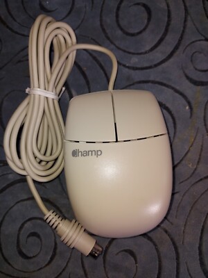 CHAMP MOUSE FCC ID: IAPO6CHAMP, BEIGE, PS/2, ROLLERBALL m-1 | eBay