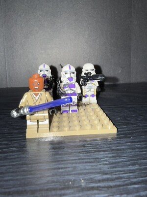 Lego Star Wars 187th Clone Trooper Lot Mace Windu+ Clone Troopers Set ...