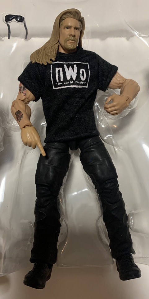 WWE Mattel Custom NWO Figure Set of 4 w/ Custom Packaging - Hogan Nash ...