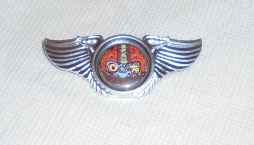 FREAKY FULLBACK BadBall Monster Freak Bizarre Creature Wing Badge Pin ...