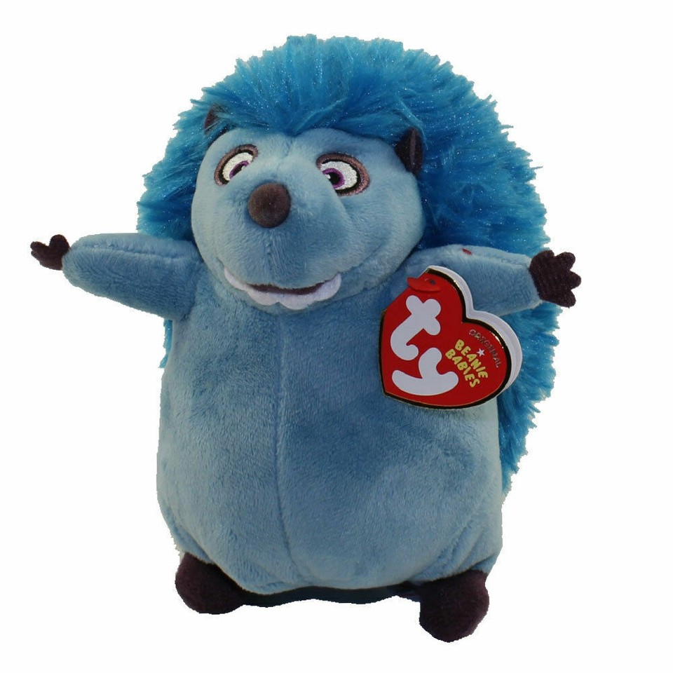 TY Beanie Baby 6" CUATRO Hedgehog (Ferdinand) Plush Stuffed Animal w ...