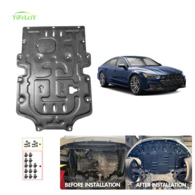 For Audi A7 2019-2024 Heavy-duty Engine Shield Skid Plate Lower Engine ...