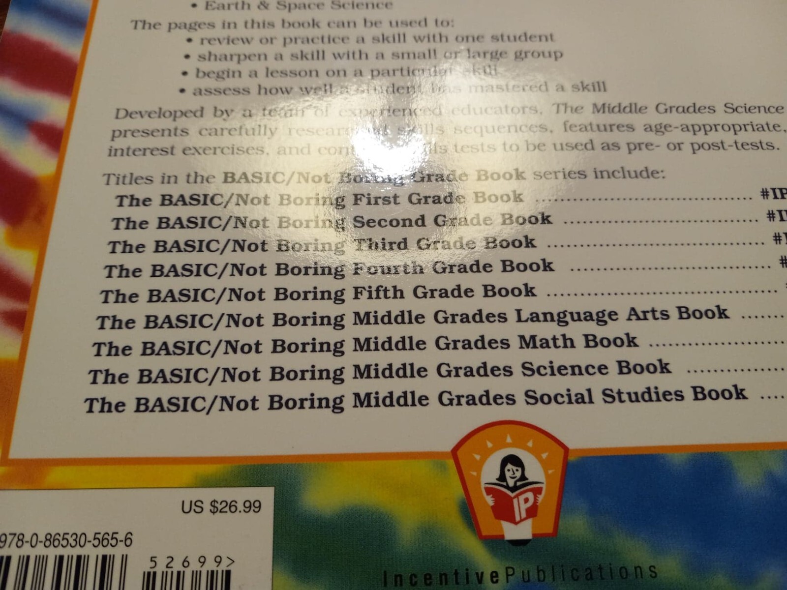 Basic/Not Boring Series- Middle Grades Science (BIG) Workbook ...