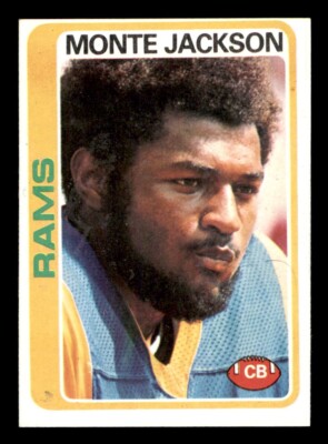 1978 Topps Football #180 Monte Jackson EX/MT *d3 | eBay