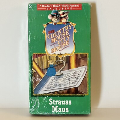 Strauss Maus - The Country Mouse And The City Mouse Adventures (VHS ...