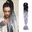 Mega Thick Box Braid Long Jumbo Braiding Hair Extension As Human Real ...