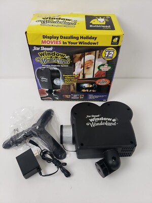 Star Shower Window Wonderland Christmas Halloween Projector & No Screen ...