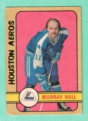 (1) MURRAY HALL 1972-73 O-PEE-CHEE WHA SERIE 3 # 294 AEROS CREASED ...