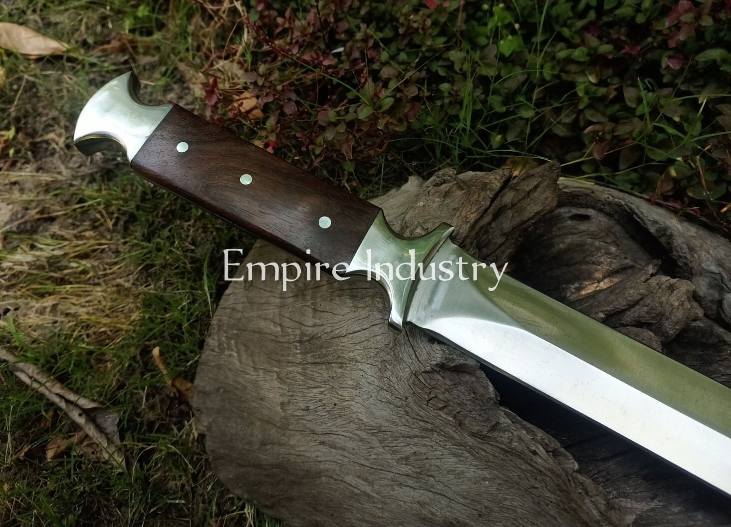 36'' Handmade Carbon Steel Full Tang Hunting SWORD With Sheath Fixed ...
