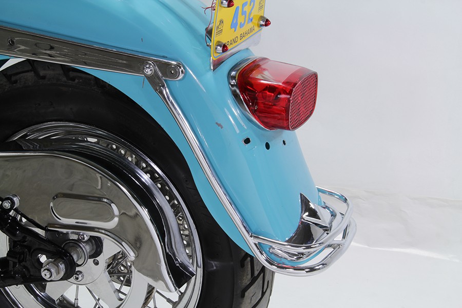 Rear Fender Rail Trim Chrome fits Harley Davidson | eBay