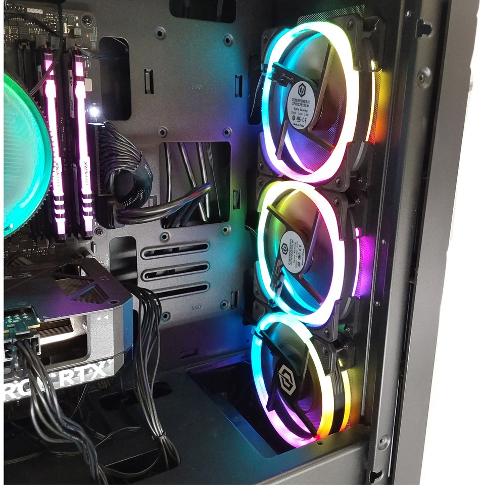 Cyberpower Intel Core i7 14th Gen, RTX 4070 SUPER, 16GB RAM, 1TB M.2 ...