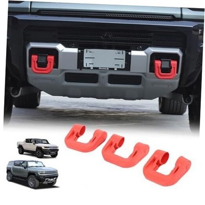Tow Hook Covers for Hummer EV Accessories 3PCS Rear Front Bumper Tow ...