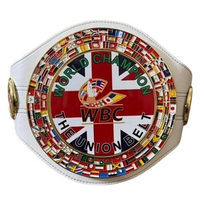 WBC Union Champion Title Belt / WBC Belt With Brass Plates 3D / WBC ...
