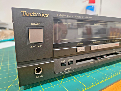 Technics SA‑929 Quartz Digital Synthesizer AM/FM Stereo Receiver ...