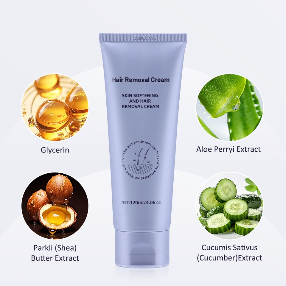 Painless Permanent Hair Removal Cream Stop Hair Growth Cream For Women ...