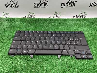 NEW Genuine Dell Latitude E6440 IT Backlit Keyboard QWERTY 0GRT15 GRT15 ...