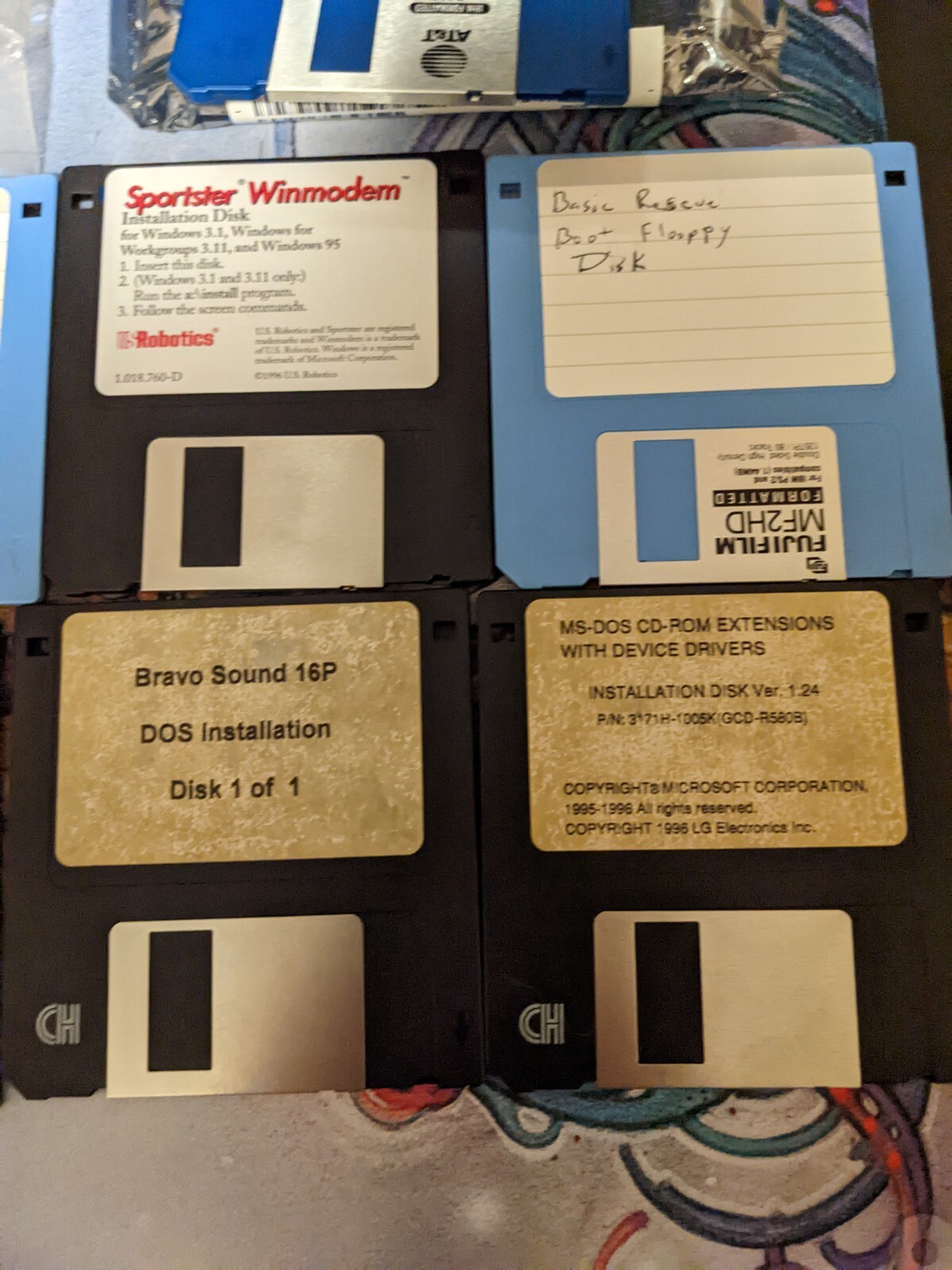 Loose Floppy Disc Programs for Vintage Windows and MS DOS | eBay
