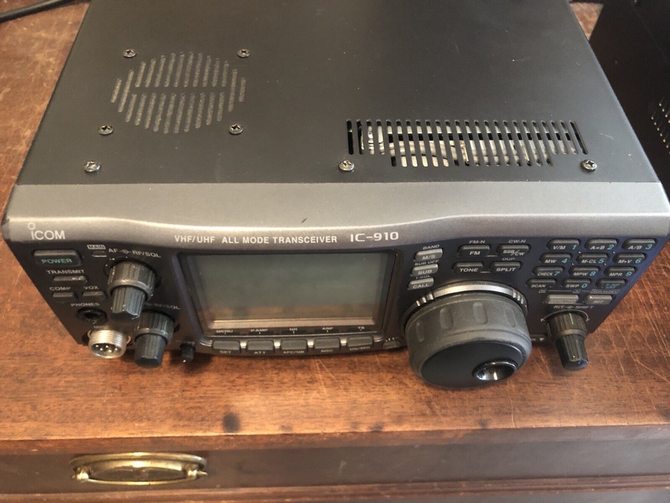 Icom IC-910H UHF VHF Multimode Amateur Radio Transceiver - Tested and ...
