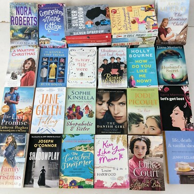 10x Womens Fiction Chick Lit Book Bundle Romantic Paperback Job Lots ...