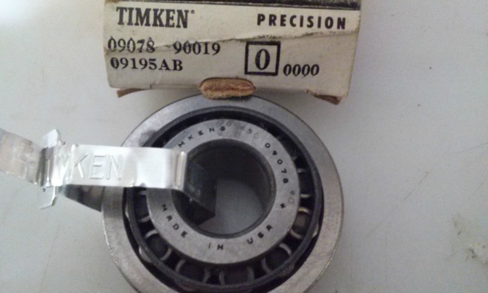 Timken 09078-90019 00000 Class 0 high precision assembly w/ 09195B ...