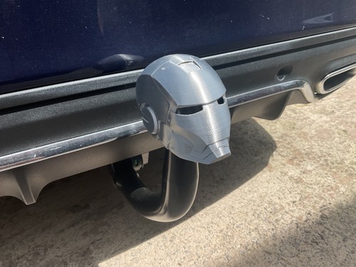 Iron Man Helmet Tow Bar Ball Cover /Cap | eBay
