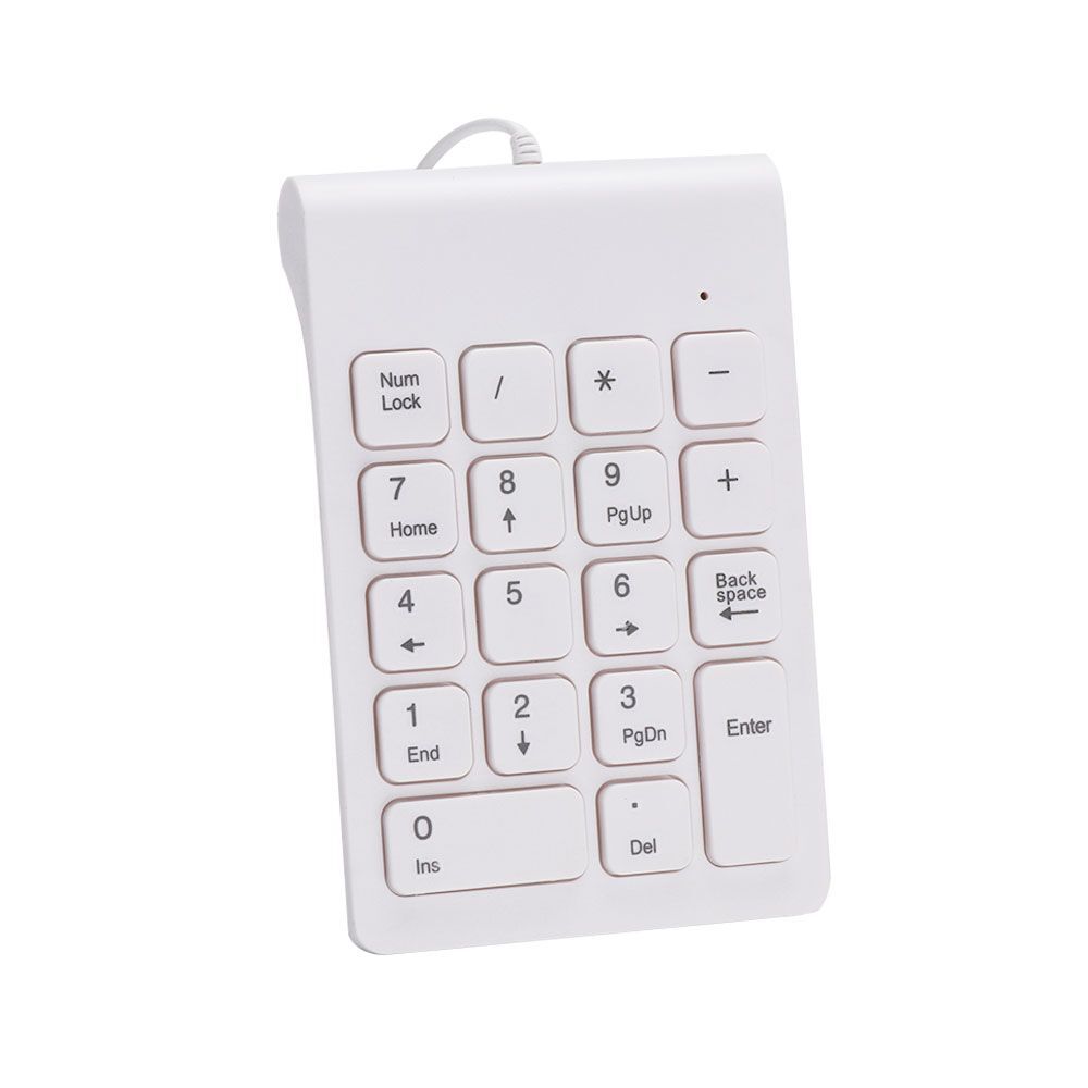 Wired Numeric Keypad Number Pad Digital Keyboard For Laptop PC Notebook ...