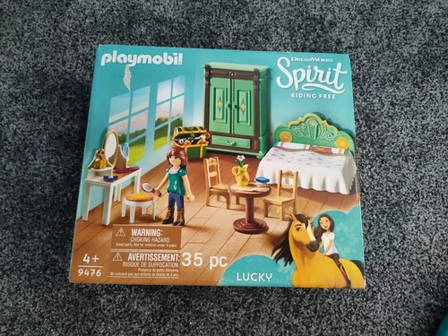 Playmobil Spirit Riding Free Barn Lucky's Bedroom Set 9476 New In box ...